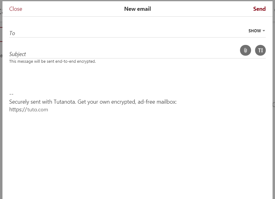 Tuta Secure Emailとそれを使用する方法とは何ですか - グローバルギーク
